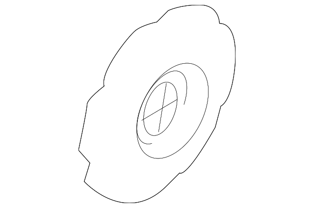 36137849422 - 2010-2017 BMW Center Cap (36-13-7-849-422) | BMW of South ...