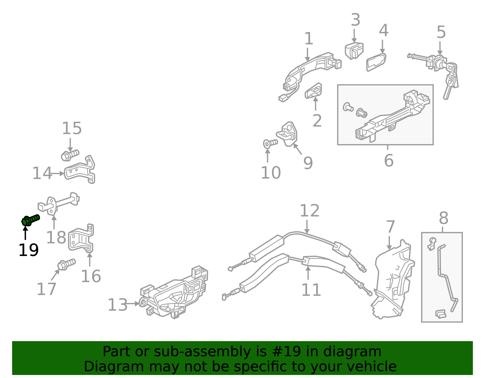 90106-SYV-000 - Door Check Bolt 2018-2025 Honda | Honda Parts Online