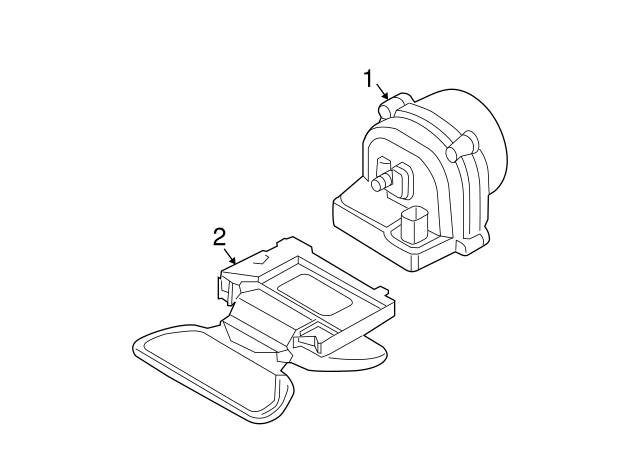 65759243750 - 2002-2015 BMW Anti-Theft Alarm Siren (65-75-9-243-750 ...