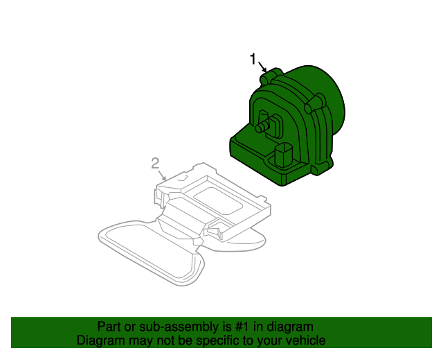 65-75-9-243-750 - Anti-Theft Alarm Siren - 2002-2015 BMW | BMWPartsHub