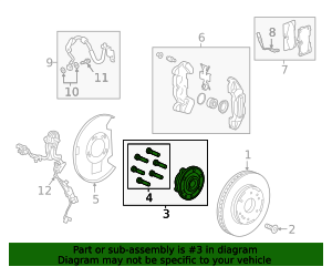 2019-2025 GM (Replaces 13536046) Front Wheel Hub 13549864 GM ...