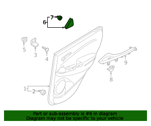 2018-2023 Hyundai Corner Trim 83920-J9000-TRY | Hyundai Wholesale Direct