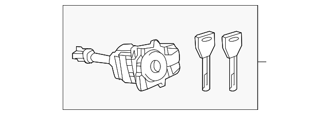 2015 Lexus Lock Cylinder 69052-24080 | OEM Parts Online