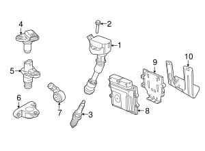 2015-2019 Volvo Ignition Coil 31358940 | OEM Parts Online