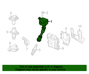 2015-2019 Volvo Ignition Coil 31358940 | OEM Parts Online