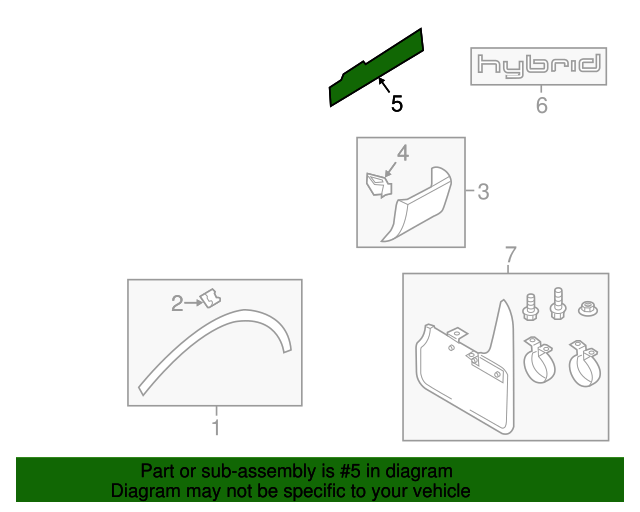 2002-2020 Audi Nameplate ( S-Line Emblem ) 8N0-853-601-A | Audi USA Parts