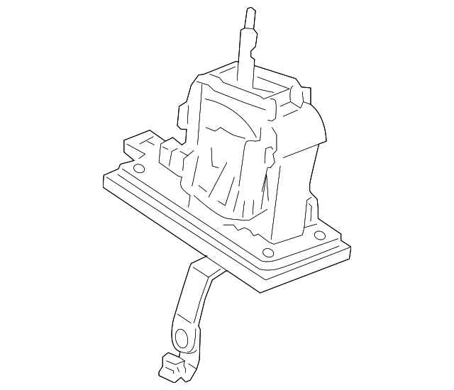 2007-2011 Cadillac STS Shifter With Shift Lock Solenoid 19179514 GM ...