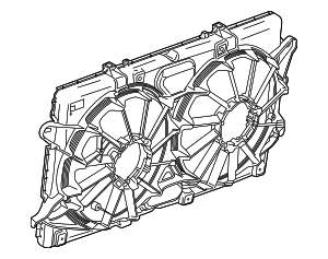 84120130 - Engine Cooling Fan Shroud 2019-2024 GM | Gateway Buick GMC Parts