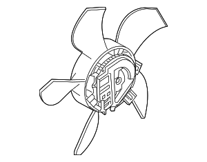 2019 GM Engine Cooling Fan Motor 84120618 | GMPartsDirect.com