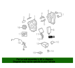 2007-2021 GM Auxiliary Air Conditioning Evaporator Outlet Hose Seal ...