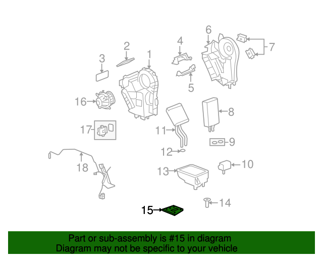 2007-2020 GM Auxiliary Heater Core Seal 15921035 | GMPartsDirect.com