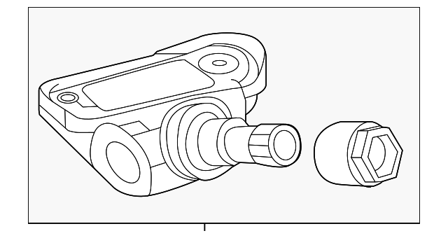 2007-2021 Mercedes-Benz Tire Pressure Sensor 000-905-85-04 | Mercedes ...
