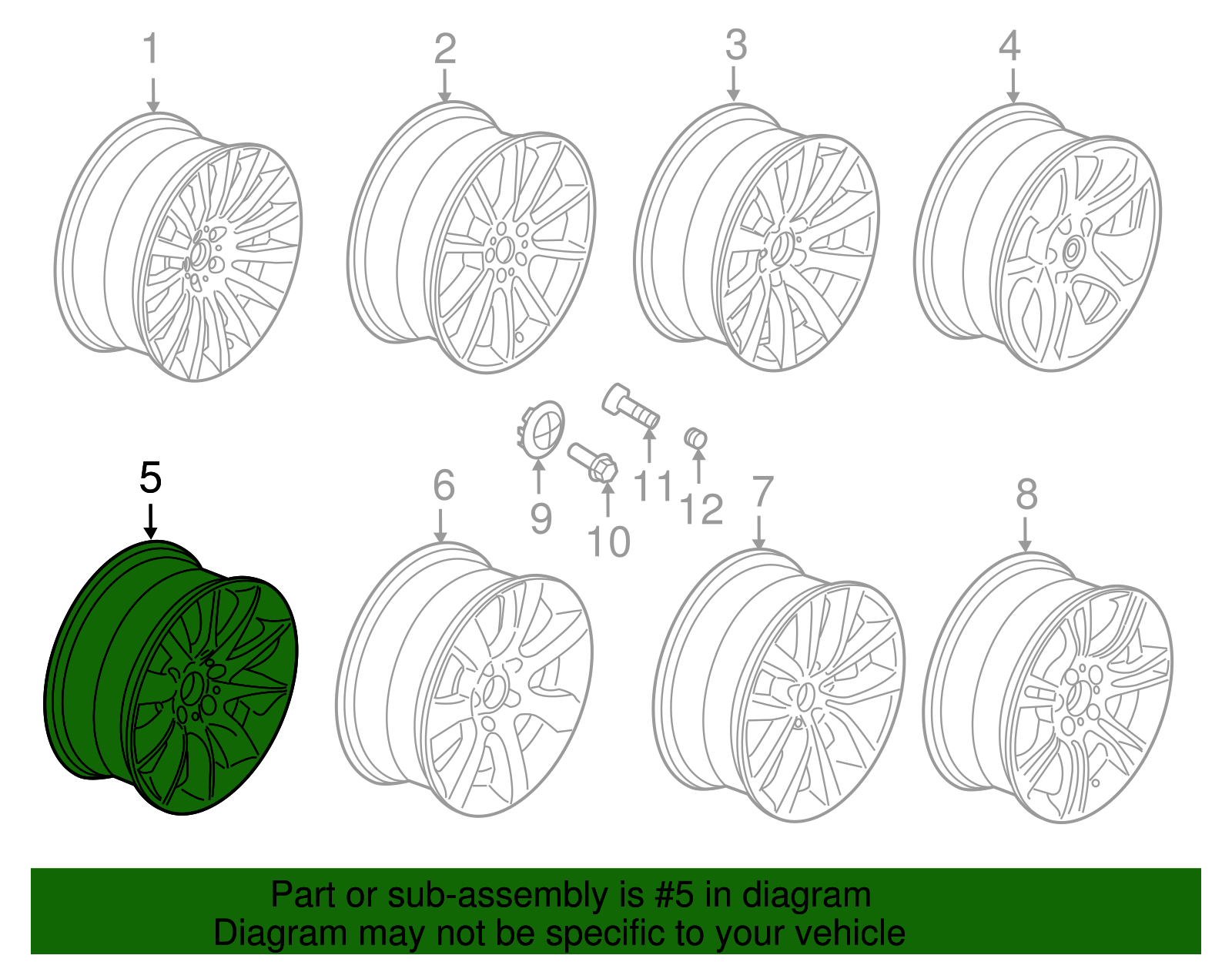 36-11-6-857-665 - Wheel, Alloy - 2016 BMW | BMW Parts Exchange