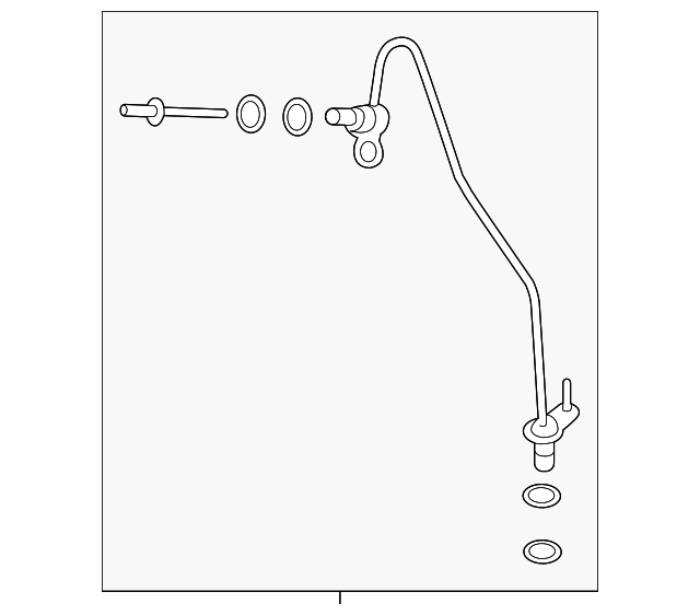 2020-2023 Ford Oil Inlet Tube - Passenger Side (RH) L1MZ-9T516-A ...