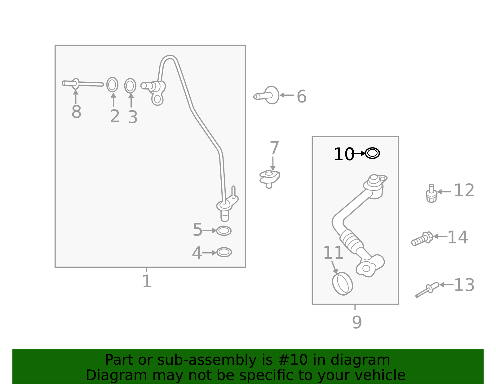 2015-2025 Ford Oil Outlet Tube Gasket FT4Z-6N652-E | TascaParts.com