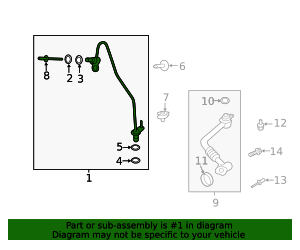 2020-2023 Ford Oil Inlet Tube - Passenger Side (RH) L1MZ-9T516-A ...
