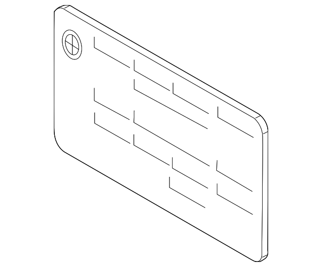 Genuine BMW 71-23-9-384-973 | Engine Decal | FREE Shipping on Most ...