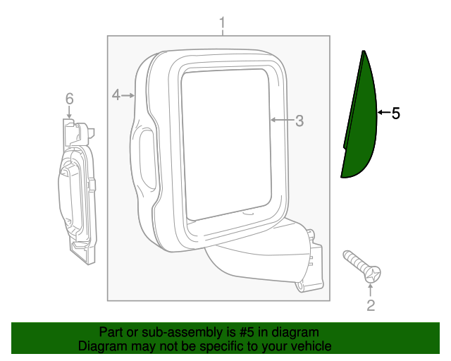 68282865AH - Applique - 2020-2021 Jeep | Mopar Parts Canada