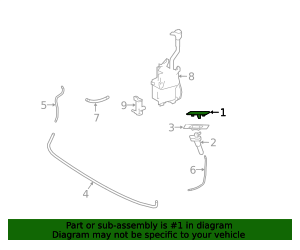 85353-48050-B3 - 2022 Lexus - Lmp Washer Cover | My L Parts