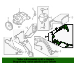 32416789251 - 2009-2013 BMW Power Steering Return Hose (32-41-6-789-251 ...