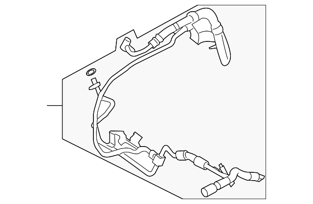Genuine BMW 32-41-6-776-437 | Power Steering Return Hose | FREE ...