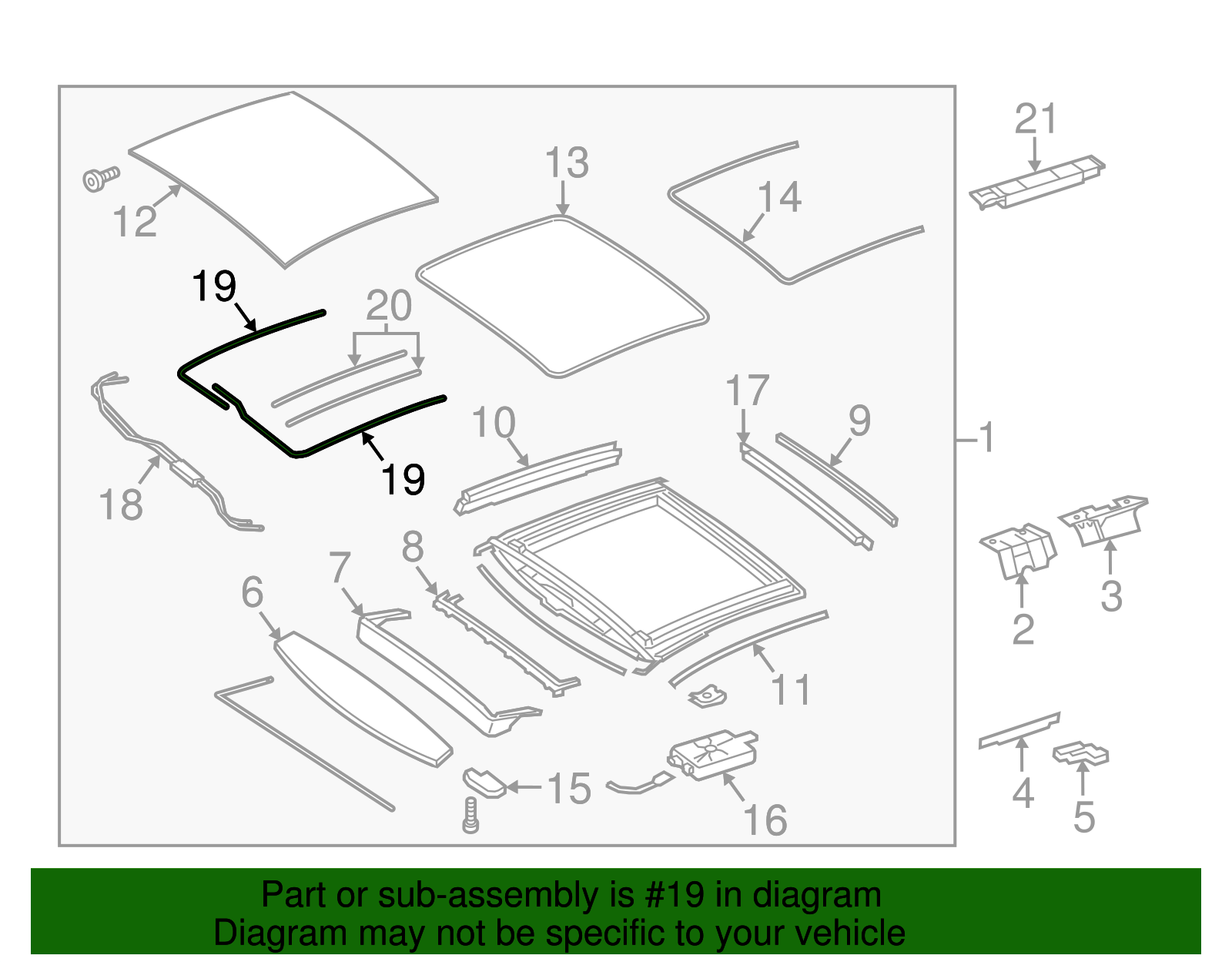222-780-00-89-65 - Sunshade Cable 2014-2020 Mercedes-Benz | AutoNation ...