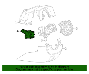 84924353 - Turn Signal Switch 2019-2023 GM | AutoNation Parts