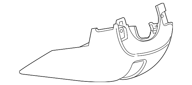 2019-2024 GM Lower Column Cover 84710276 GM | GMPartsDirect.com