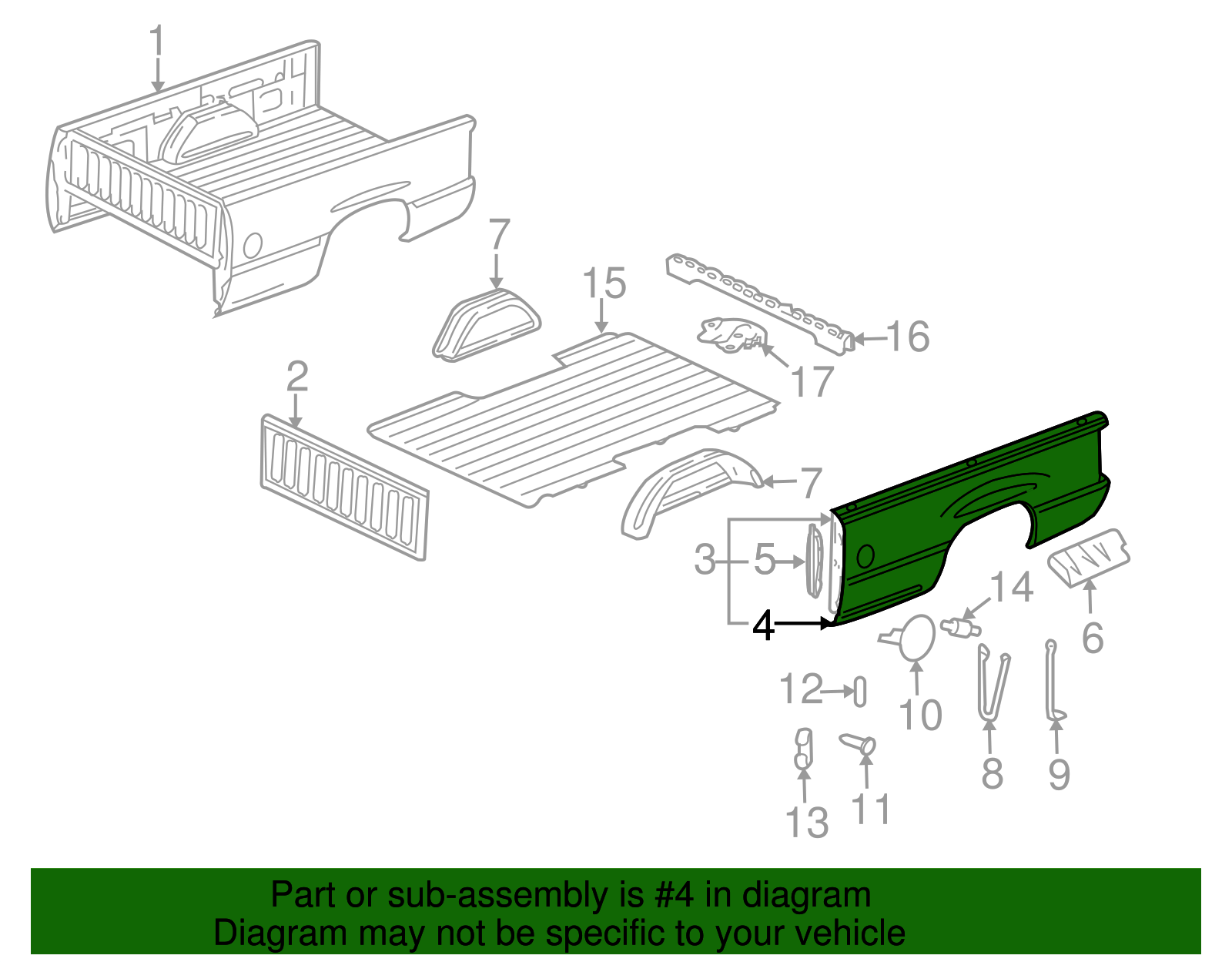 15195679 Panel - New OEM Part From GM Parts Direct | GM Parts Store