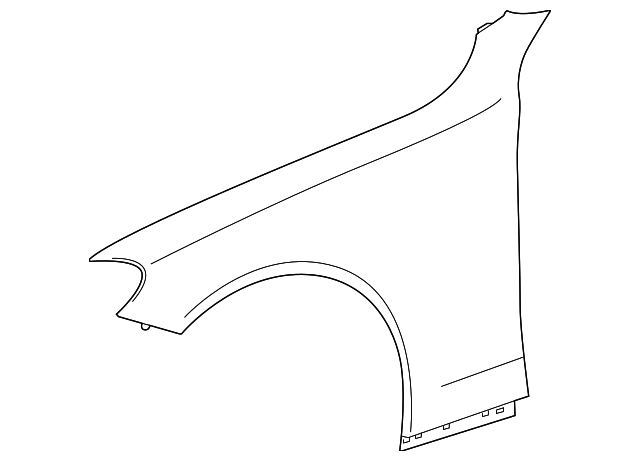 Fender - Part #205-880-01-18 | Mercedes Parts Center