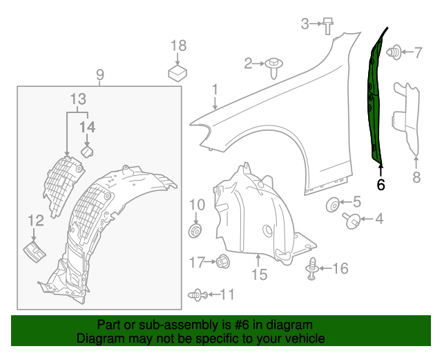 2015-2023 Mercedes-Benz Rear Cover 205-889-00-25 | AutoNationParts.com