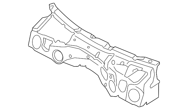 51487221965 - 2012-2020 BMW Engine Compartment Insulation (51-48-7-221 ...