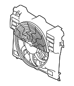 Genuine OEM Fan Assembly Part# LR020124 Fits 2010-2012 Land Rover Range ...