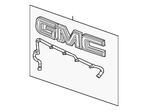 2019-2024 GMC Emblem, Exterior 84942521 | AutoNationParts.com