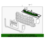 2020-2023 GMC F Molding Replaces Part Number 84686648 84774164 GM ...