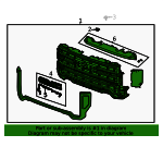 2020-2023 GMC Black Front Grille 84656389 GM | GMPartsDirect.com