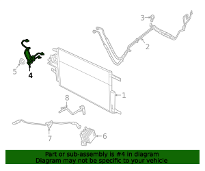 2021-2023 Mopar Tube Assembly 68227208AB | TascaParts.com