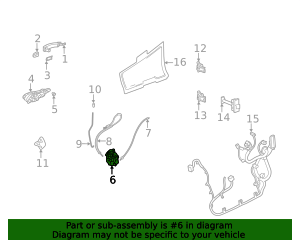 Latch 13540564 | GMPartsDirect.com