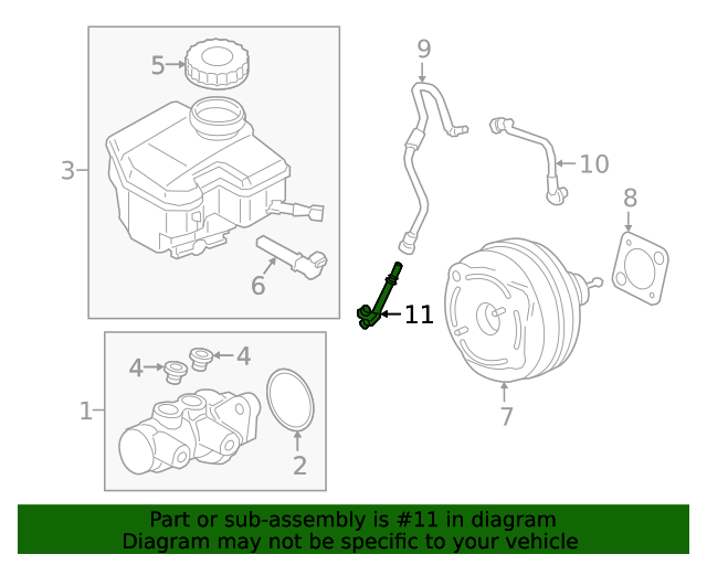 11-66-7-620-923 - Booster Check Valve - 2016-2020 BMW | BMWPartsHub