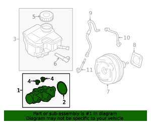 34336892205 - 2019-2023 BMW Master Cylinder (34-33-6-892-205) | BMW of ...