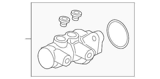 34336892205 - 2019-2023 BMW Master Cylinder (34-33-6-892-205) | BMW of ...