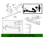 2020-2025 GM Upper Control Arm 84735902 GM | GMPartsDirect.com