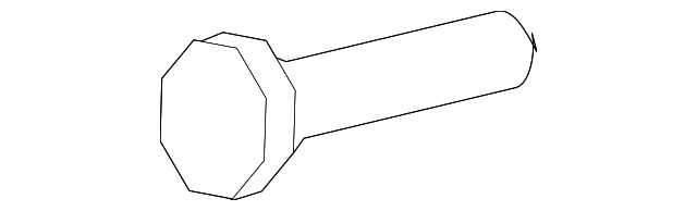 Genuine Toyota Water Pump Assembly Bolt part# 90080-11591 for 1998-2009 ...