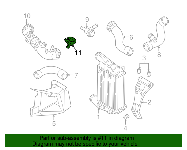 2001-2006 Audi Pressure Regulator 06A-129-101-D | Audi USA Parts