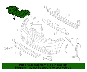 2013-2021 Nissan NV200 Sight Shield 62240-3LM0A | Temecula Nissan Parts
