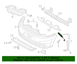 2013-2021 Nissan NV200 Side Bracket 62225-3LM0A | Nissan Parts Plus