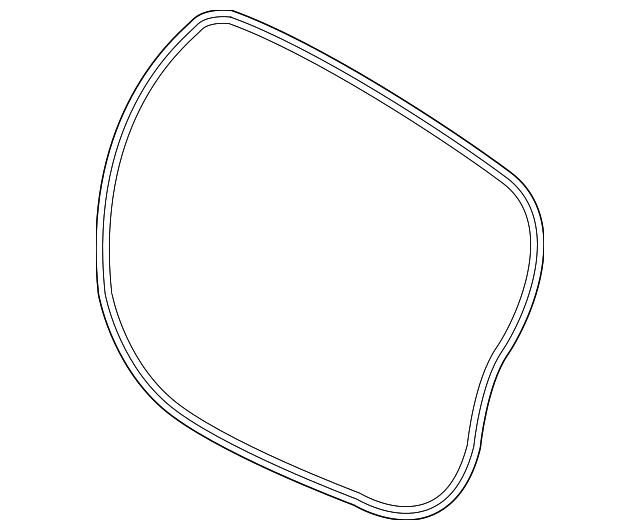 2014-2015 Kia Sorento Weatherstrip 87321-2P500 | TascaParts.com