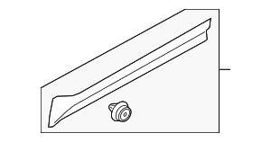 2019-2023 Volvo Side Molding - Passenger Side (RH) 31448317 ...