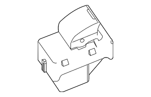 2009-2013 Lincoln Window Switch - Passenger Side (RH) 8A5Z-14529-AA | TascaParts.com