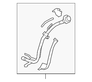 31030-M7500 - Fuel Filler Neck 2019-2023 Kia Forte | Kia.Parts Store